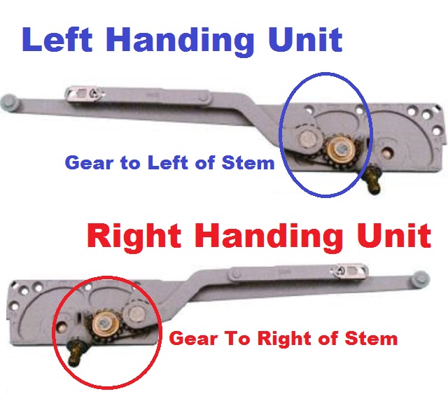 Kolbe Casement Operator Parts | Old Style Left or Right Handing | P234 ...