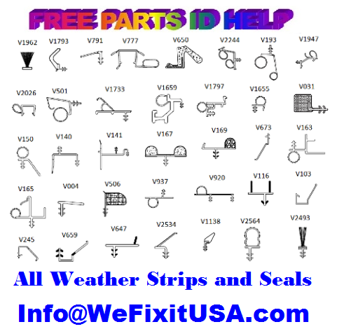 Weatherstrip | Weather-Stripping - All Window & Door Weather Strip ...