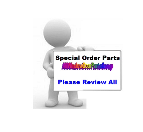 Special Order Window Sash Parts For Ron Gwozdek | BiltBest Window Parts